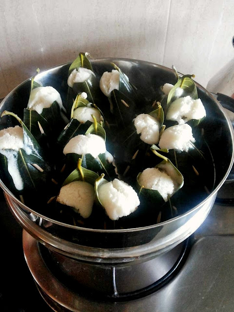 Easycooking: Hittu/Khotte - Idlis steamed in Jackfruit leaves-Step by ...