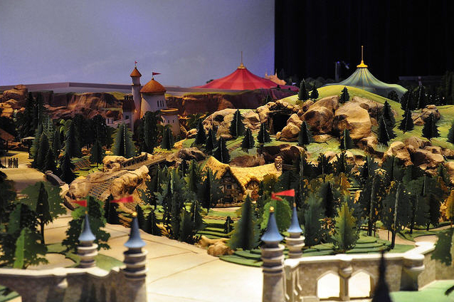 Filmic Light - Snow White Archive: D23 Mine Train Details