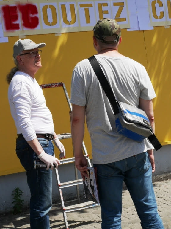 METALLIC AVAU @ #LEMURBRUSSELS - CHAPTER XVII Art on Train