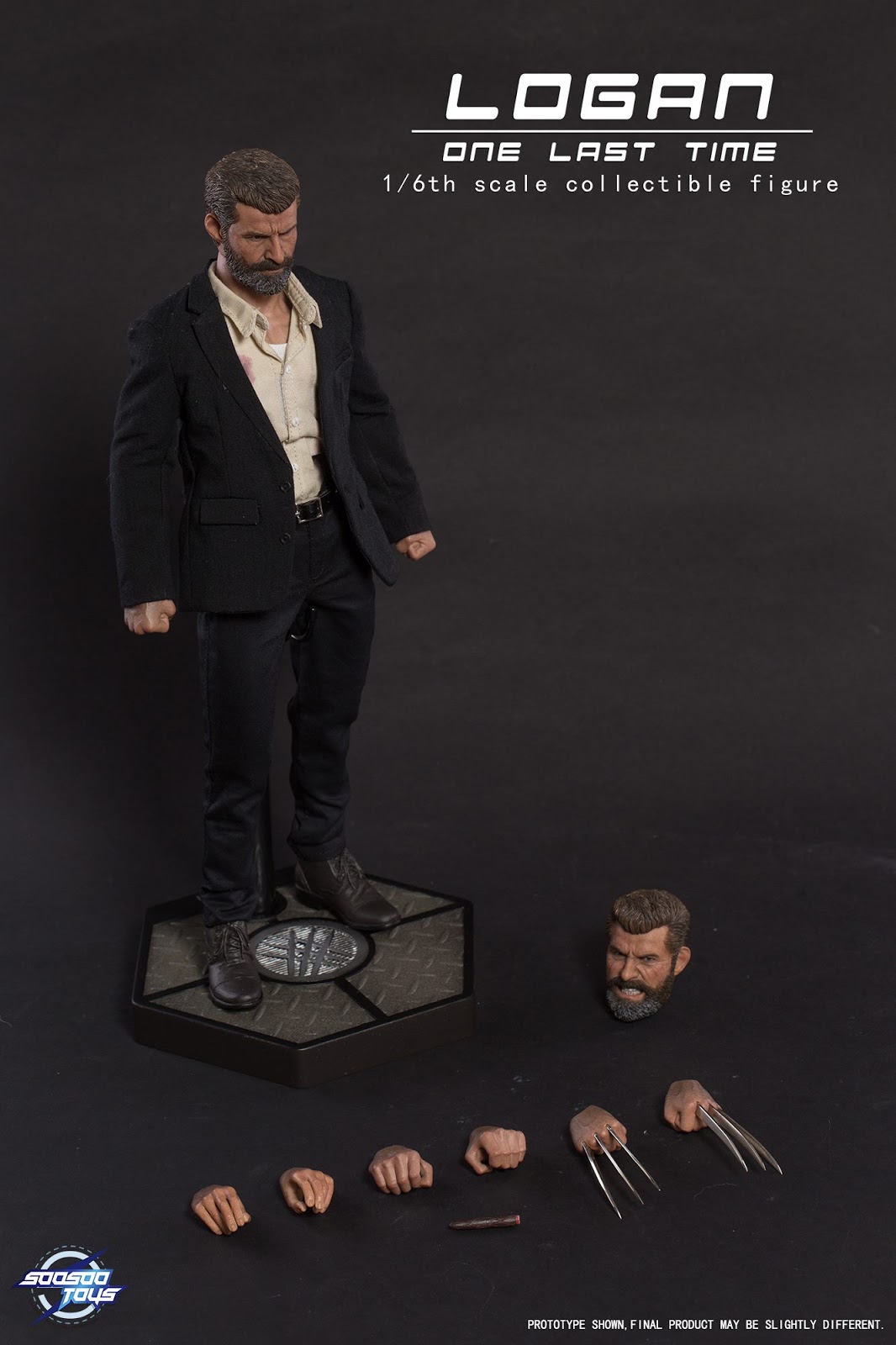 toyhaven: SoosooToys 1/6th LOGAN: ONE LAST TIME collectible figure: Old ...