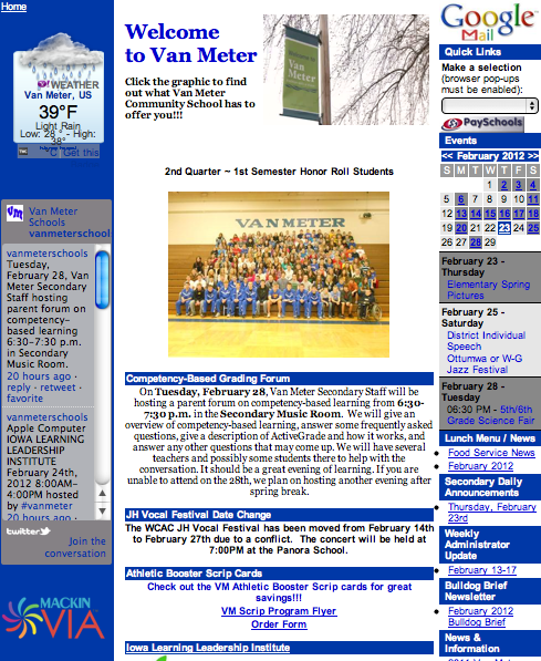 The Library Voice: Something Exciting Has Come To Van Meter..... Mackin ...