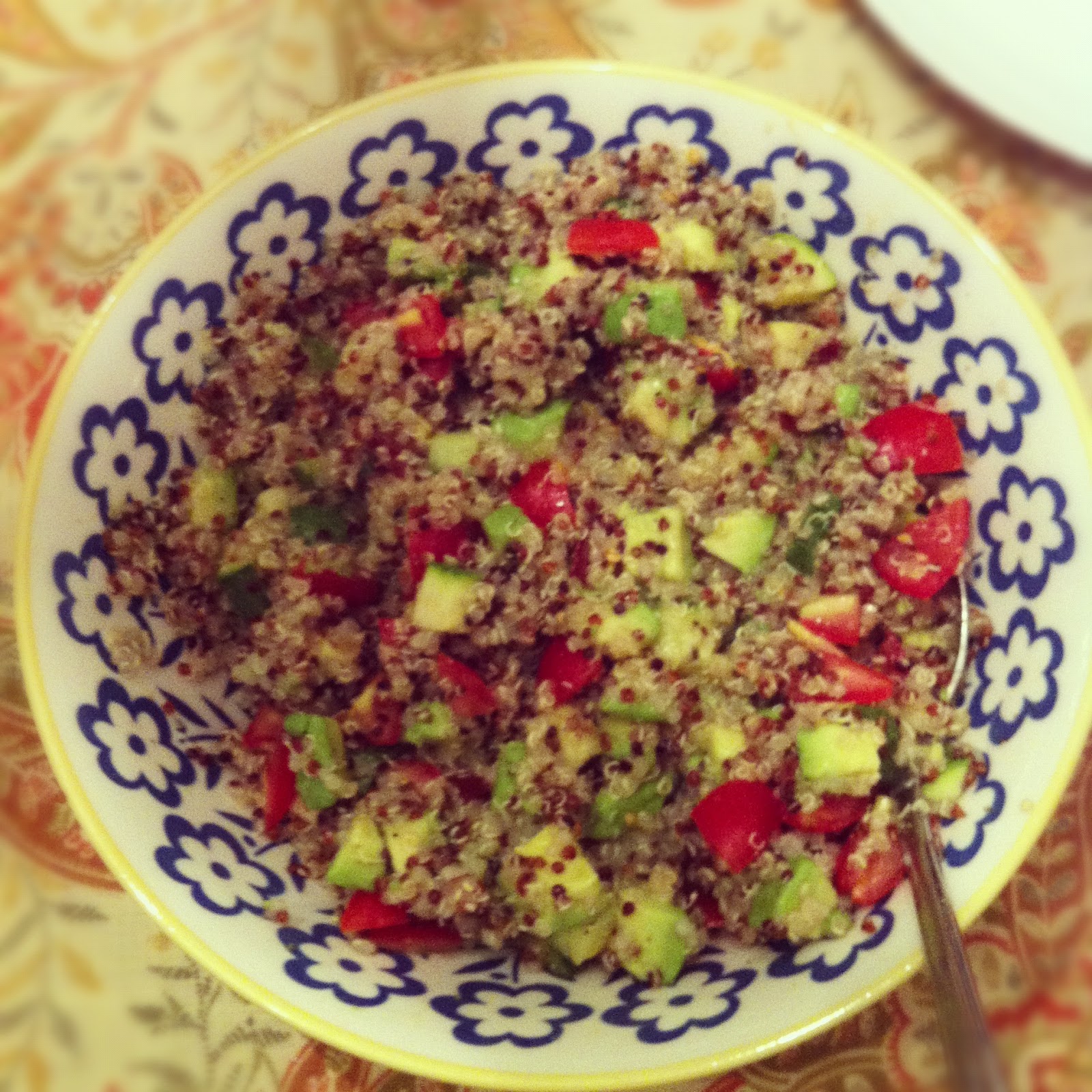peace. love. & good food.: Tri-Color Quinoa Salad with Tomatoes ...