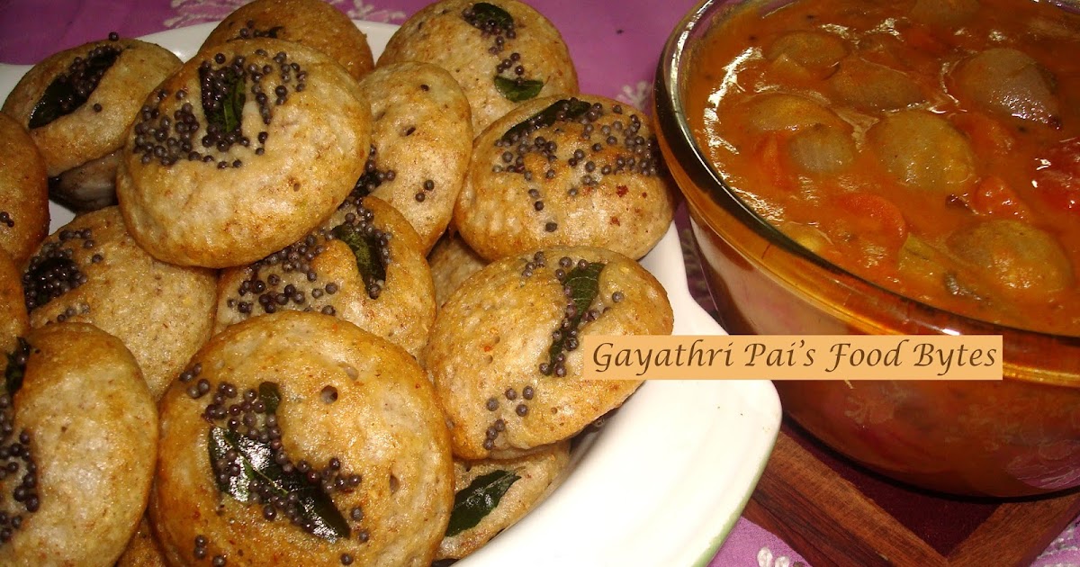 Gayathri Pai's Food Bytes: Horsegram Appo