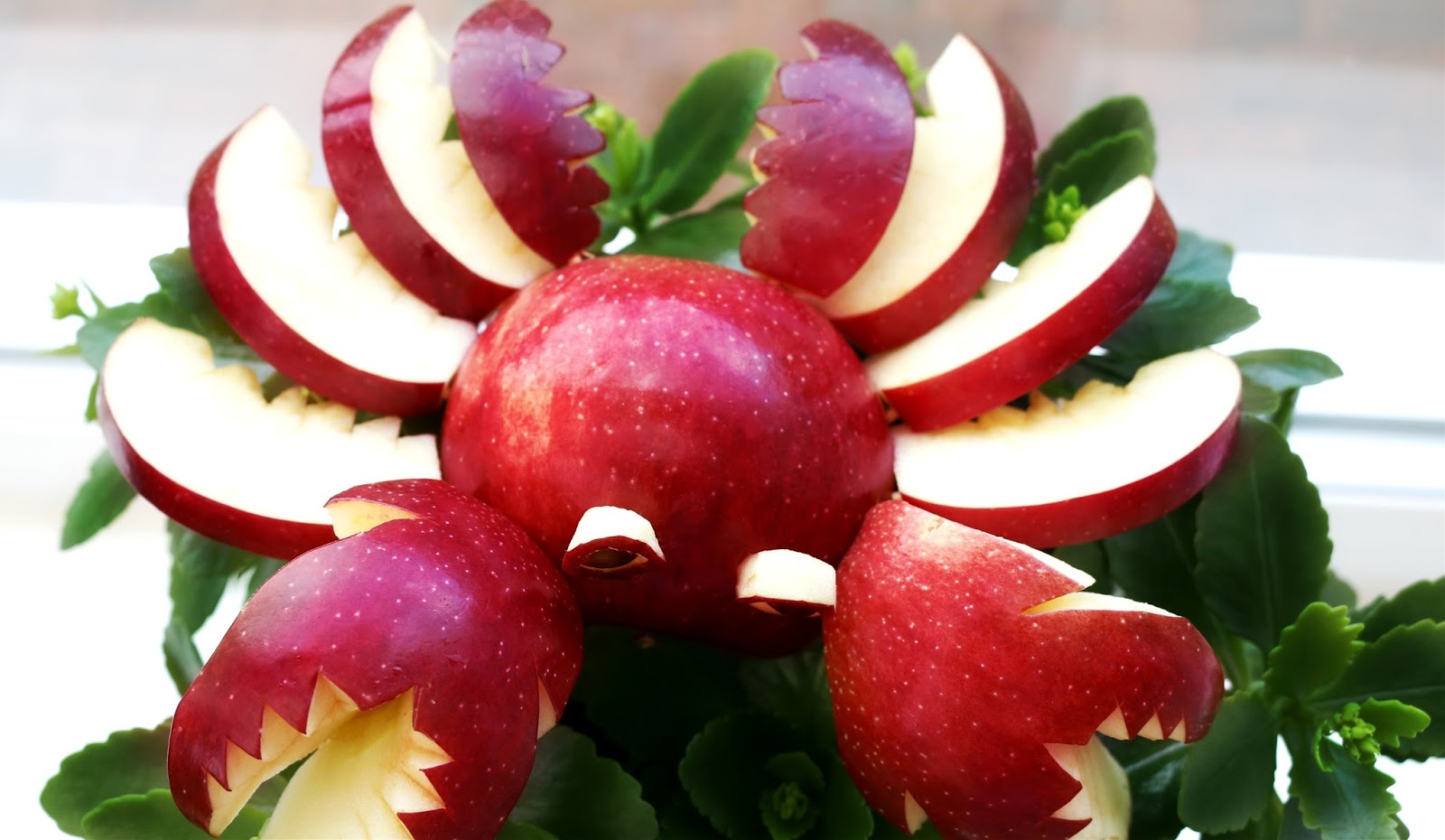 Josephine s Recipes Step By Step How It s Made Apple Crabs Apple Art Fruit Carving Garnish josephine-s-recipes-step-by-step-how-it-s-made-apple-crabs-apple-art-fruit-carving-garnish
