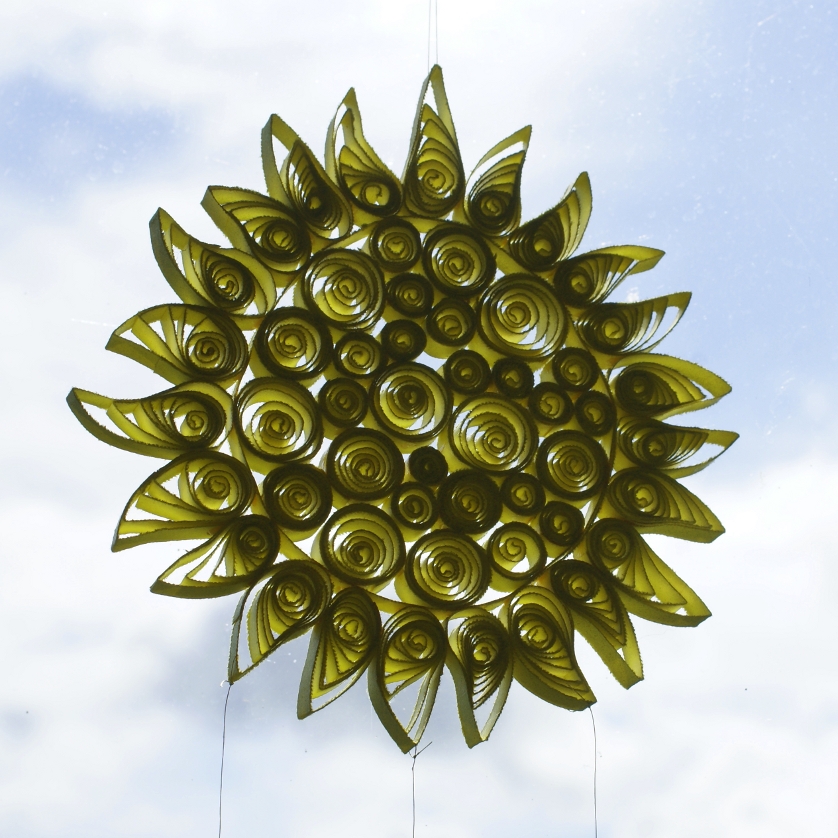 lightly enchanted: Paper Quilled Sun