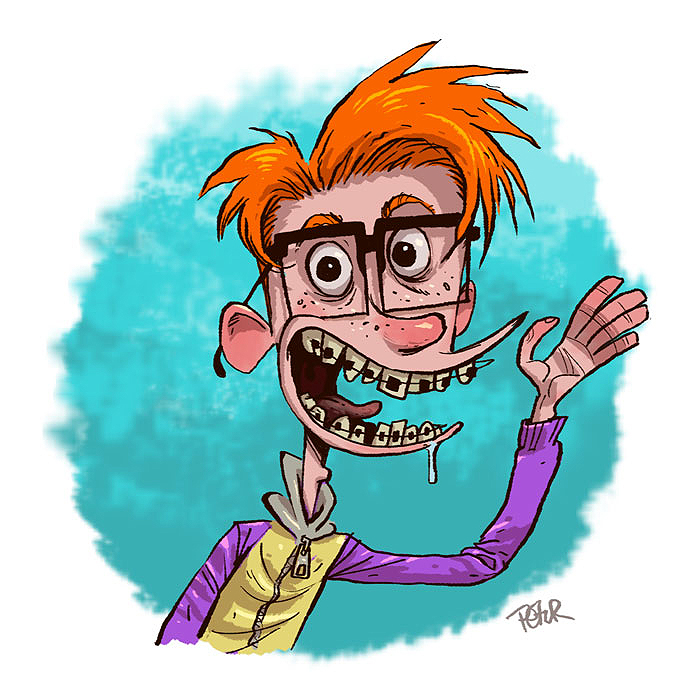 Cup O' Doodle: Nerd!