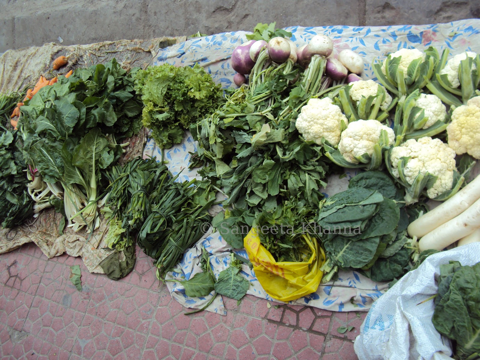 Haaq, a flavourful leafy green and two stir fries...