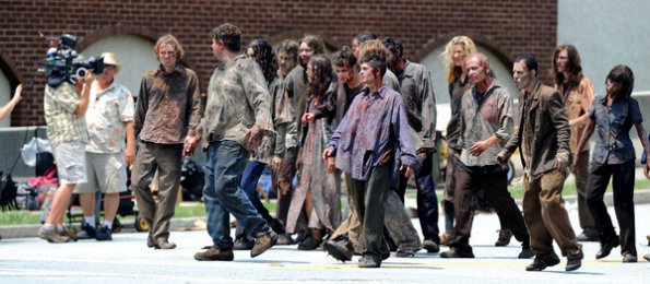 Veja algumas imagens do set de filmagens de The Walking Dead | MexMaximus