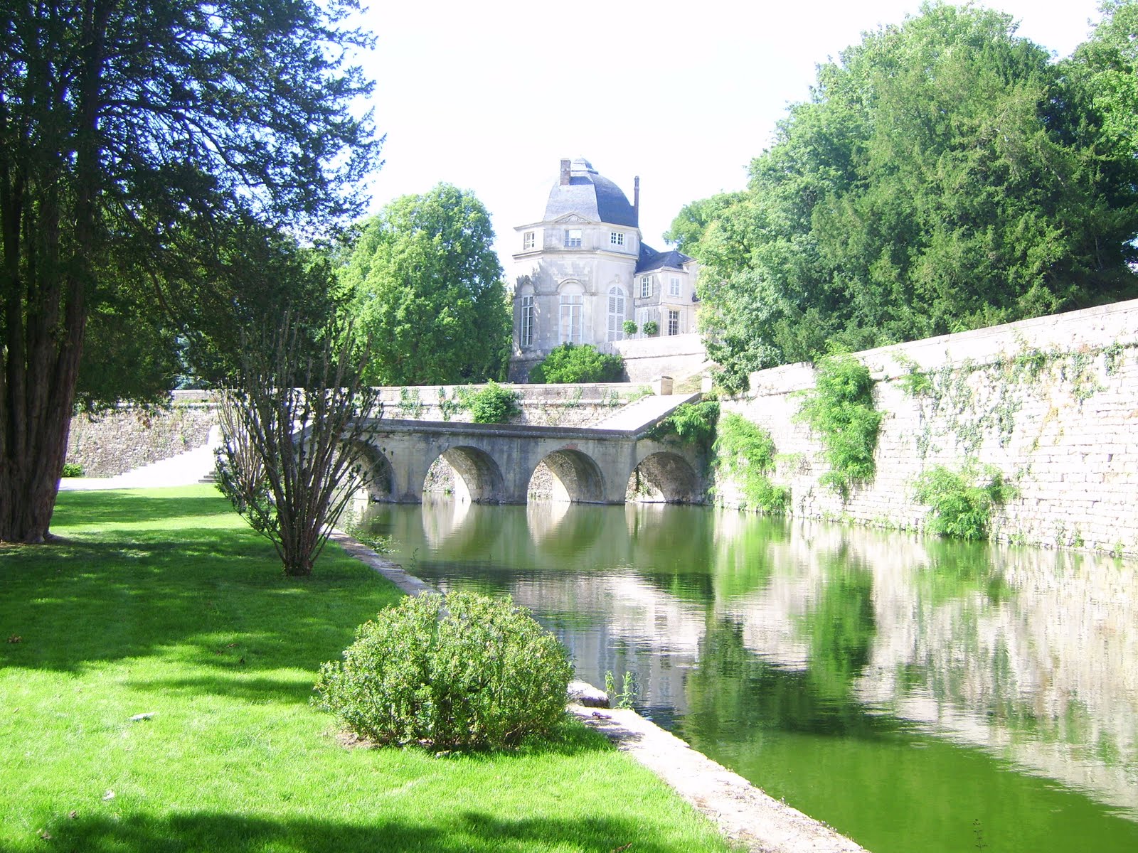 Nibelle et Baudouin: Jardin et parc du Château de Châteauneuf sur Loire