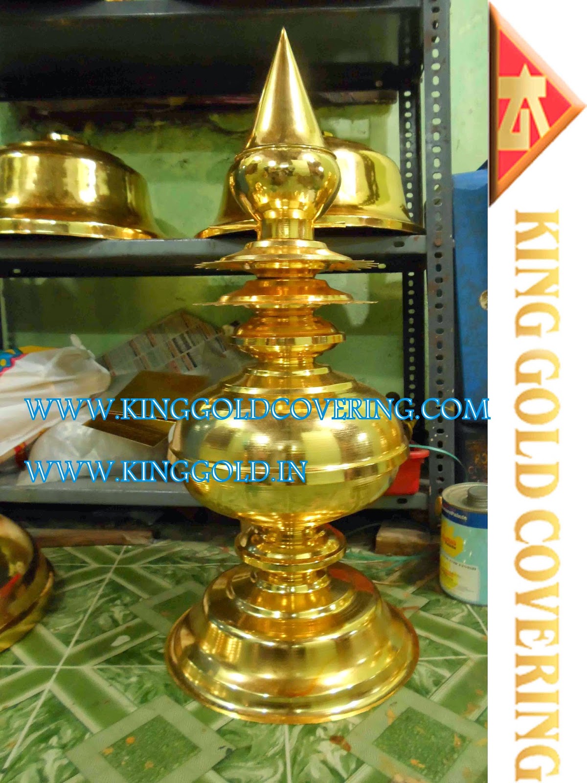 KING GOLD COVERING: KALASAM