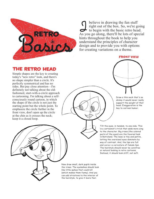 como desenhar cartoon estilo retrô how to draw new retro style - Arte ...