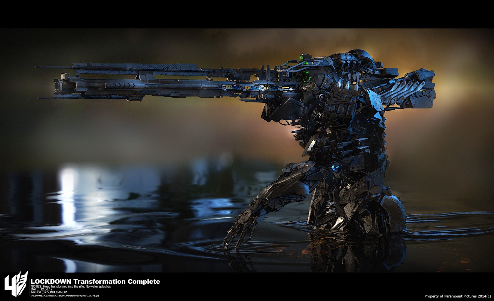 TRANSFORMERS 4: Age Of Extinction Lockdown's Weapon | Computer Graphics ...