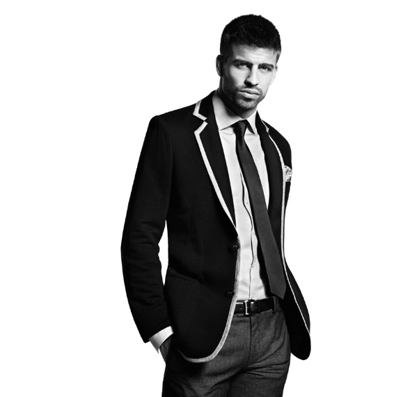 Fashion Gossip: Barcelona Defender Gerard Pique Models For H.E. Mango