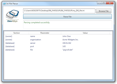 How to work with INI file using powershell
