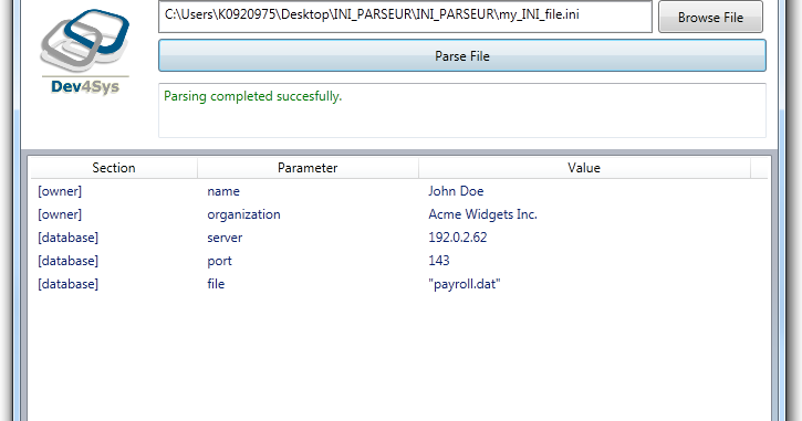 How to work with INI file using powershell