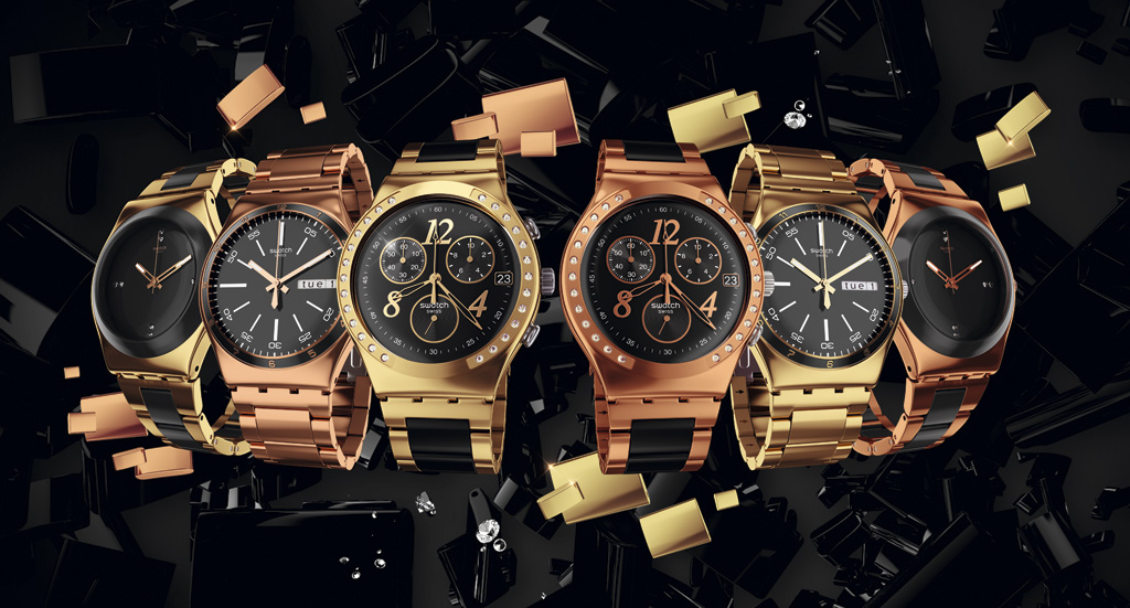 Noticias de relojes Swatch: Colección Swatch Night Glows