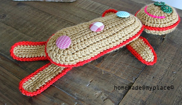 Make it ! Gingerbread man Softie