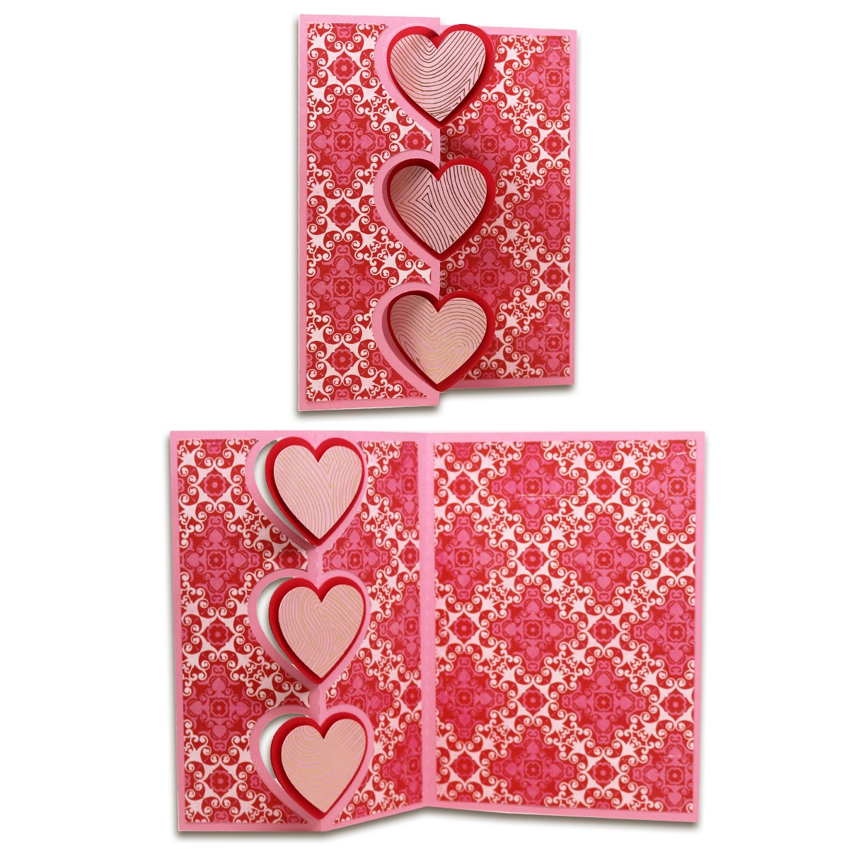 Valentine Flip Cards and Fold Over Boxes | Bits of Paper