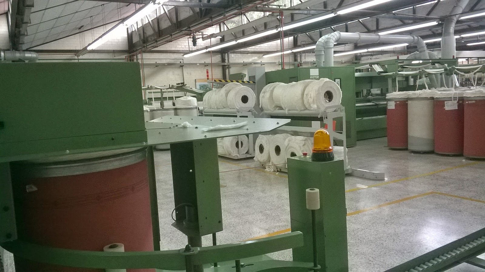 MÉTODOS DE HILADO: PROCESOS DE HILATURA DE ALGODÓN EN SISTEMA OPEN END.