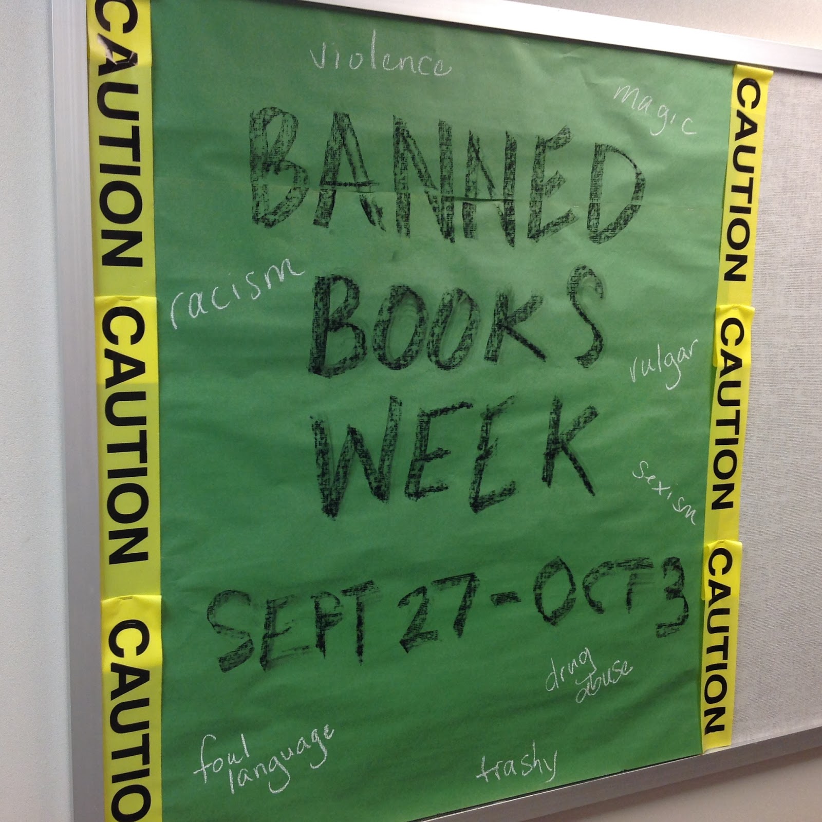 DCG Middle School Library: Banned Books Week 2015