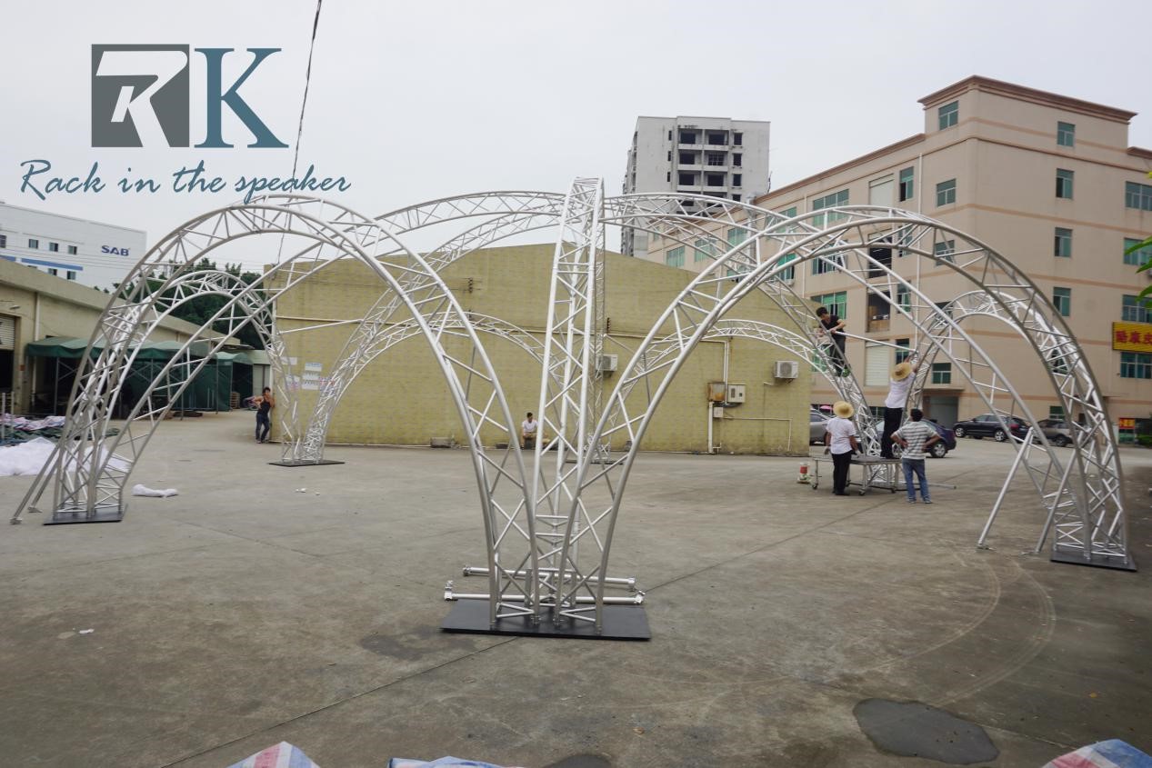 35_rkstagetruss: RK 4 ft by 4 ft smart truss for event on hot sale