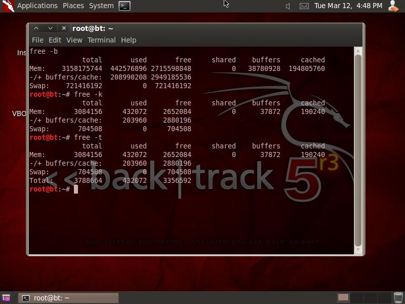 Comandos Básicos Backtrack