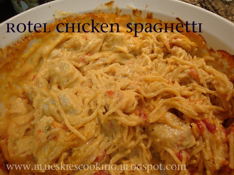 Tastefully Done: Rotel Chicken Spaghetti