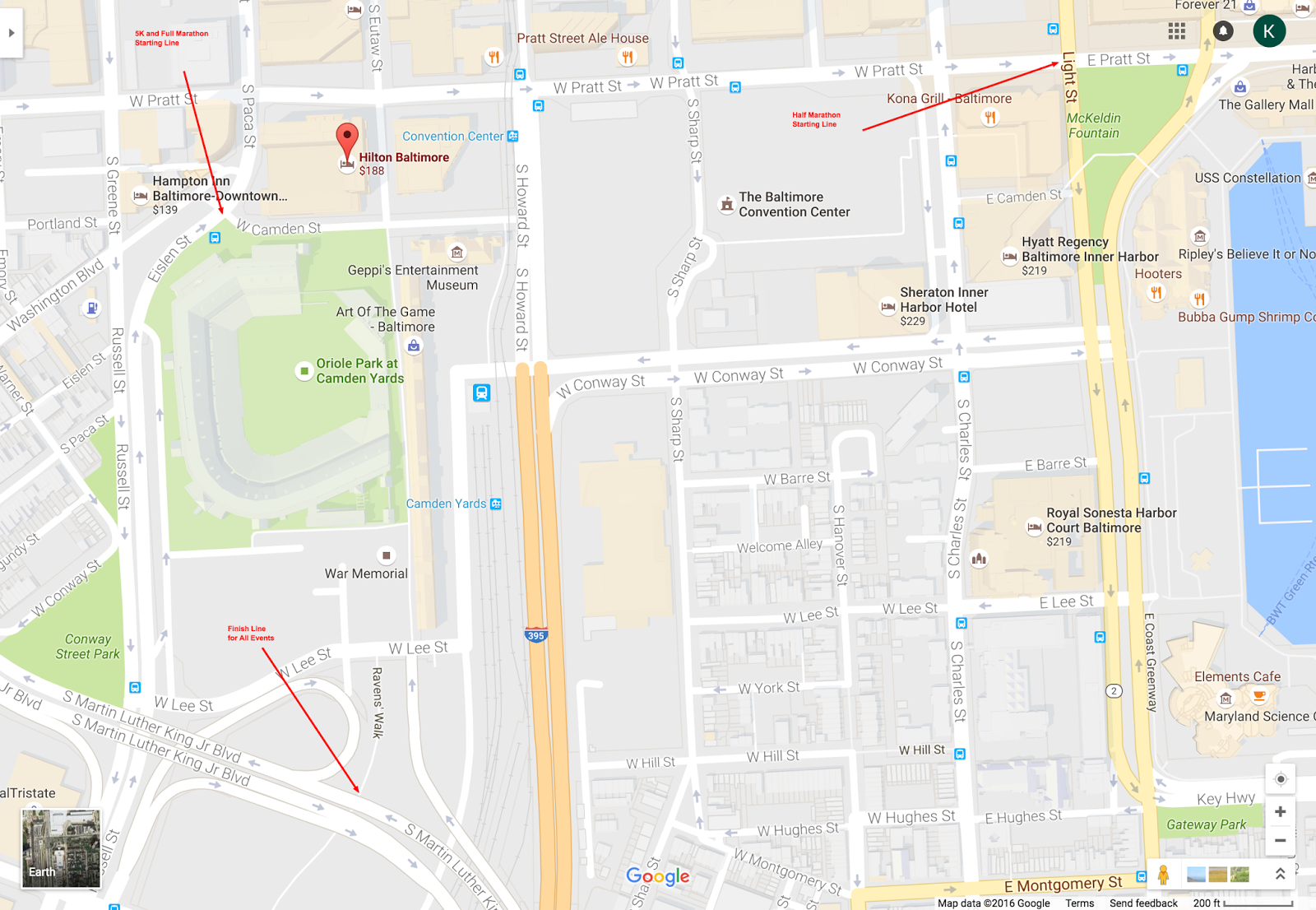 Wolfie (Kurt) Runs: Baltimore Marathon