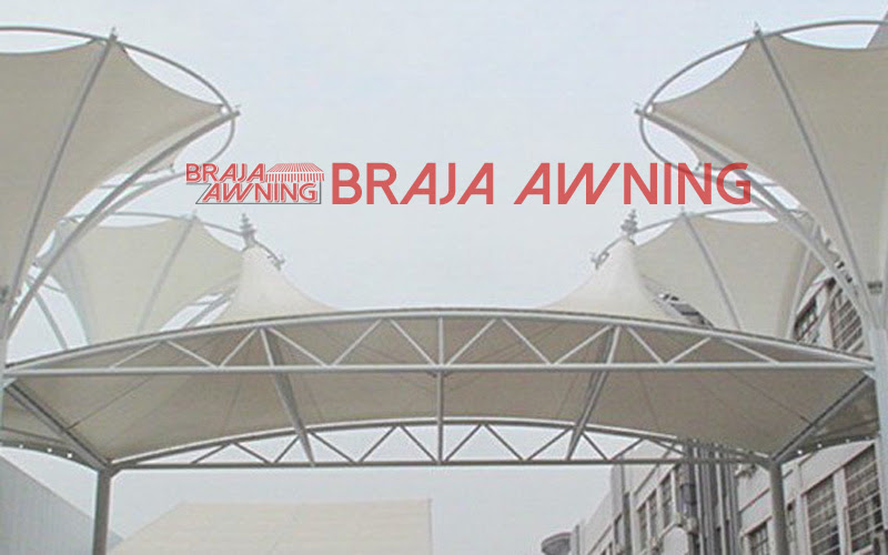 Desain tenda membrane denagn atap kain - Kanopi kain Jakarta