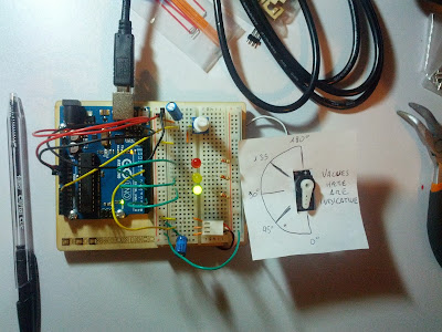 ygyfreezone: Arduino Starter Kit - Chapter 05 Mood Cue
