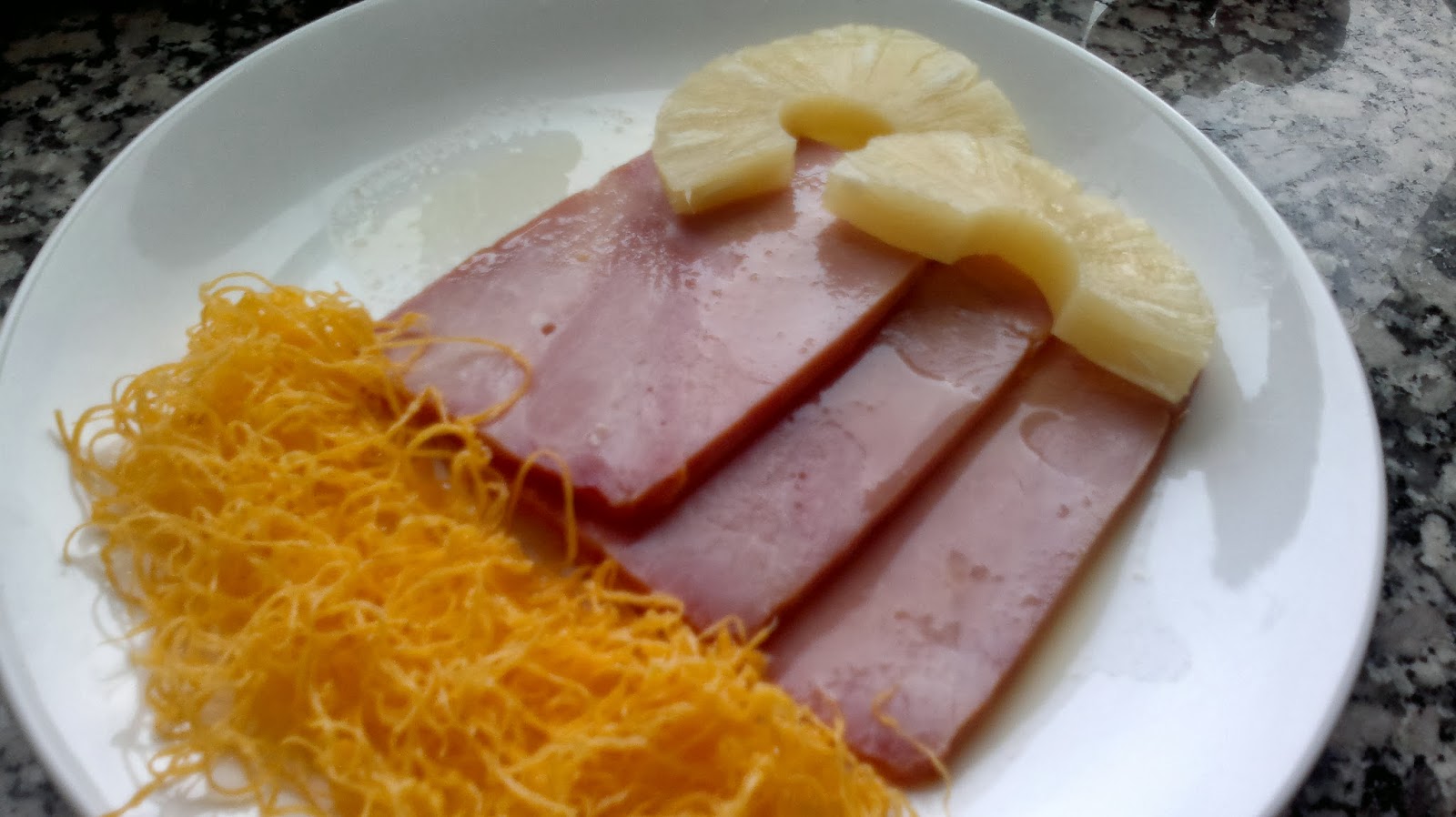 zoe menú madrid: Jamón en dulce