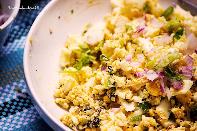 Dimer Bhorta / Bengali Mashed Boiled Egg