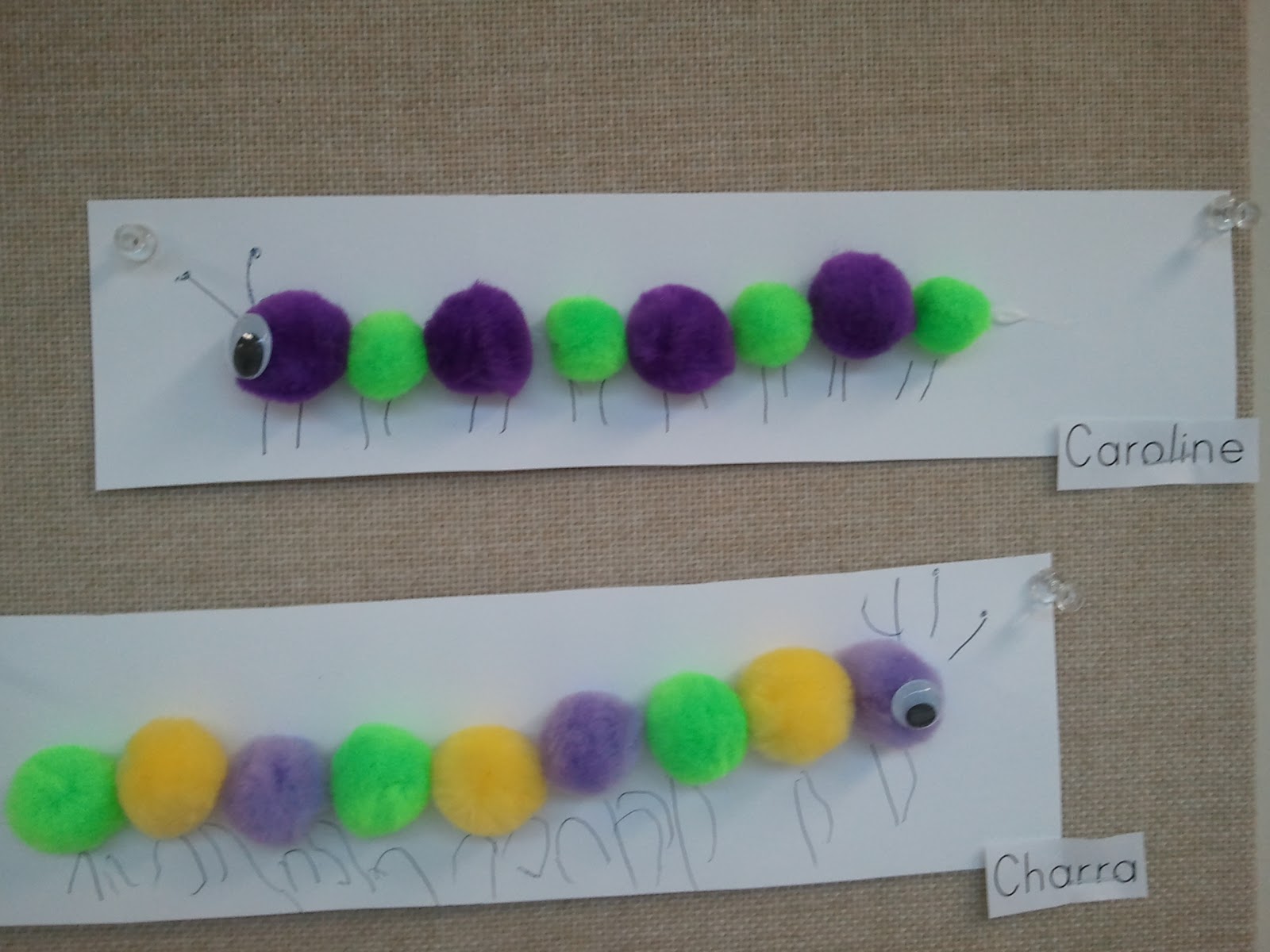 Early Childhood Scribbles: Caterpillar Patterns