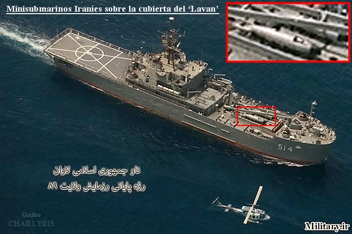 Análisis Militares: El buque 'Lavan' de la Armada Iraní vuelve al ...