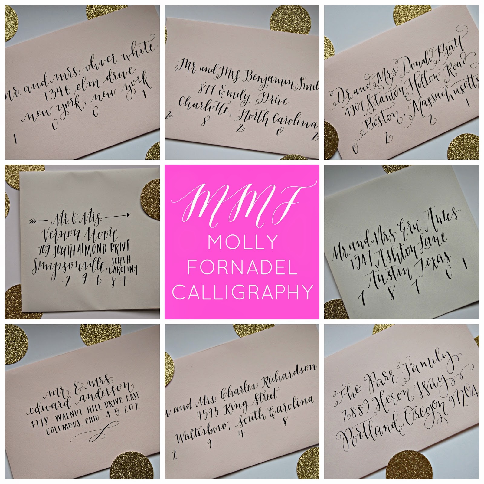 molly makes: New Calligraphy Styles