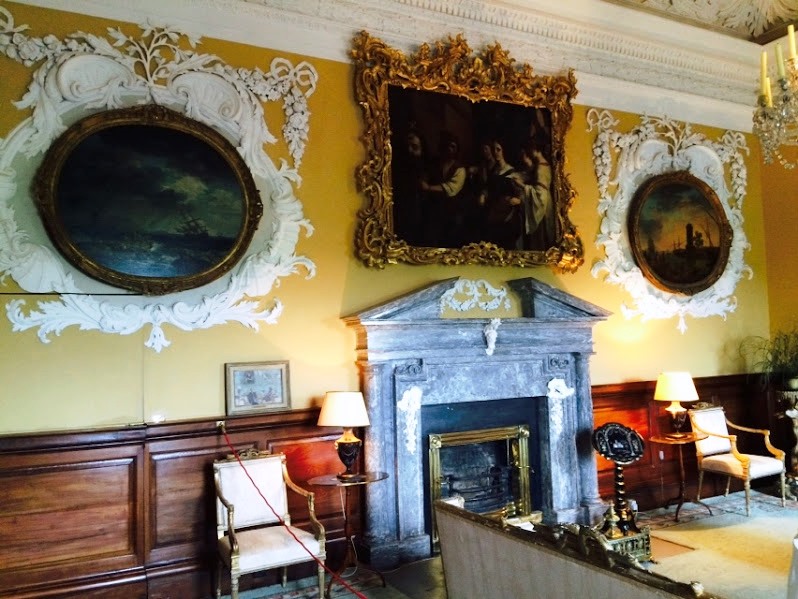 Patrick Comerford: A tour of Russborough House in the rain to delight ...