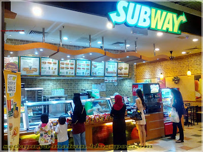 MaKaN JiKa SeDaP: Jom makan roti sandwich SUBWAY di Queensbay Mall ...