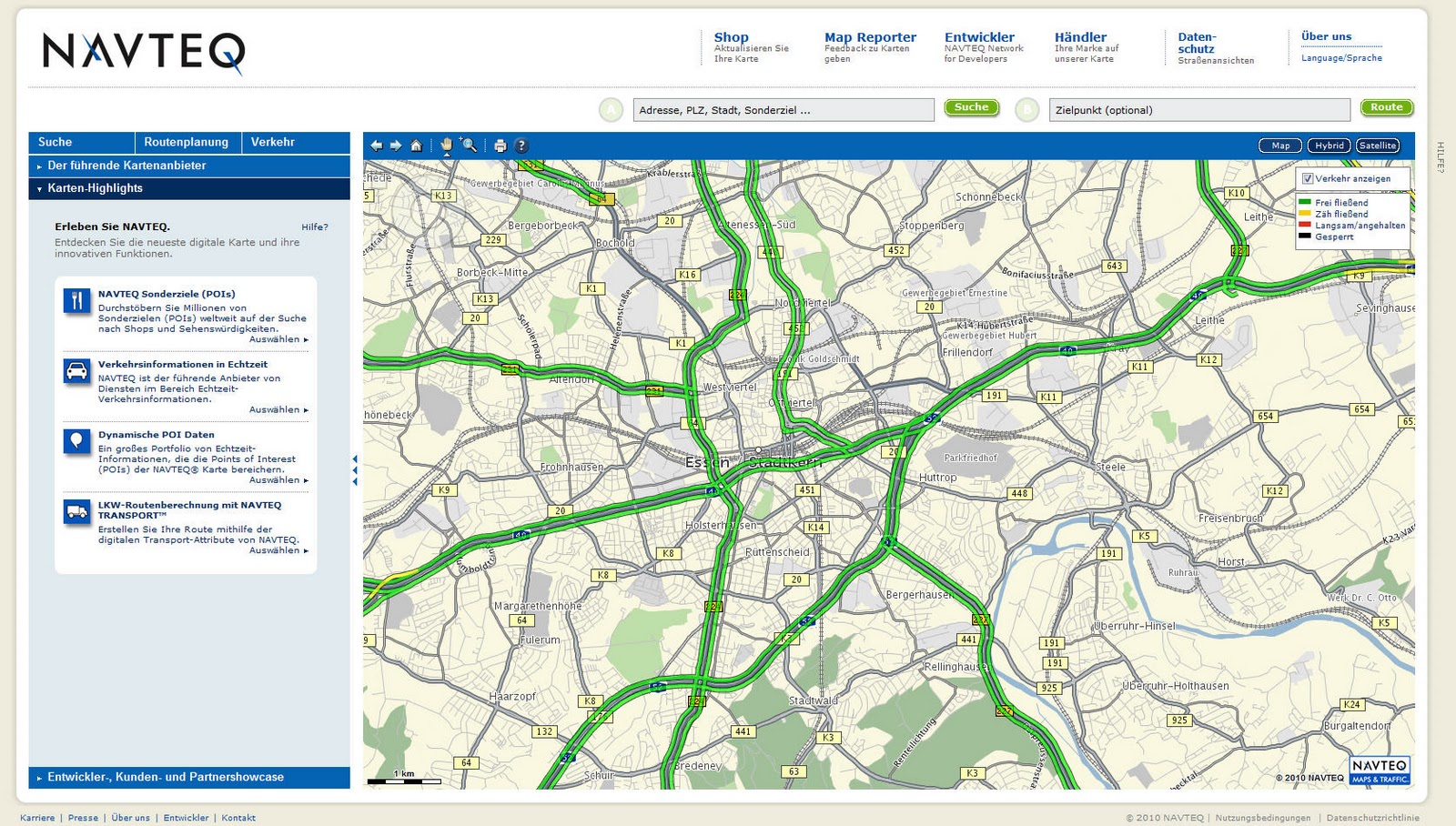 Deutschlandkarte blog: Map24 ist offline!