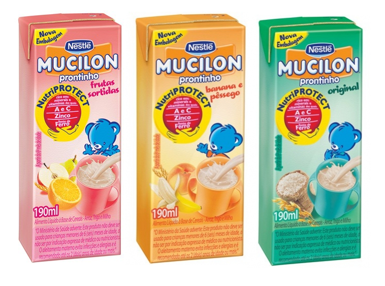 CANTINHO DE MÃE: Mucilon Prontinho