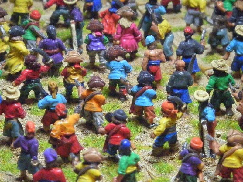 Wargaming Girl: Challenge Day 69 (Fnarr fnarr!) - 15mm Pirates, Errrmm ...