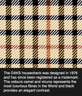 "Tweedland" The Gentlemen's club: DAKS