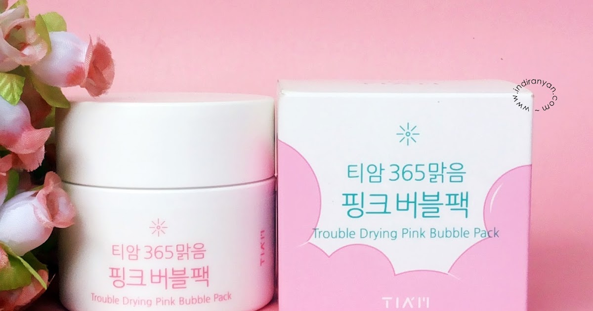 [REVIEW] TIA'M Trouble Drying Pink Bubble Pack* | What Indira Loves