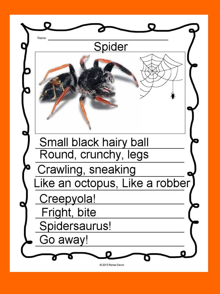 Teacher Ink: Halloween Poetry: Creative, Free-Verse