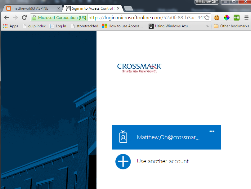 matthewoh93 ASP.NET: ADFS Login Process