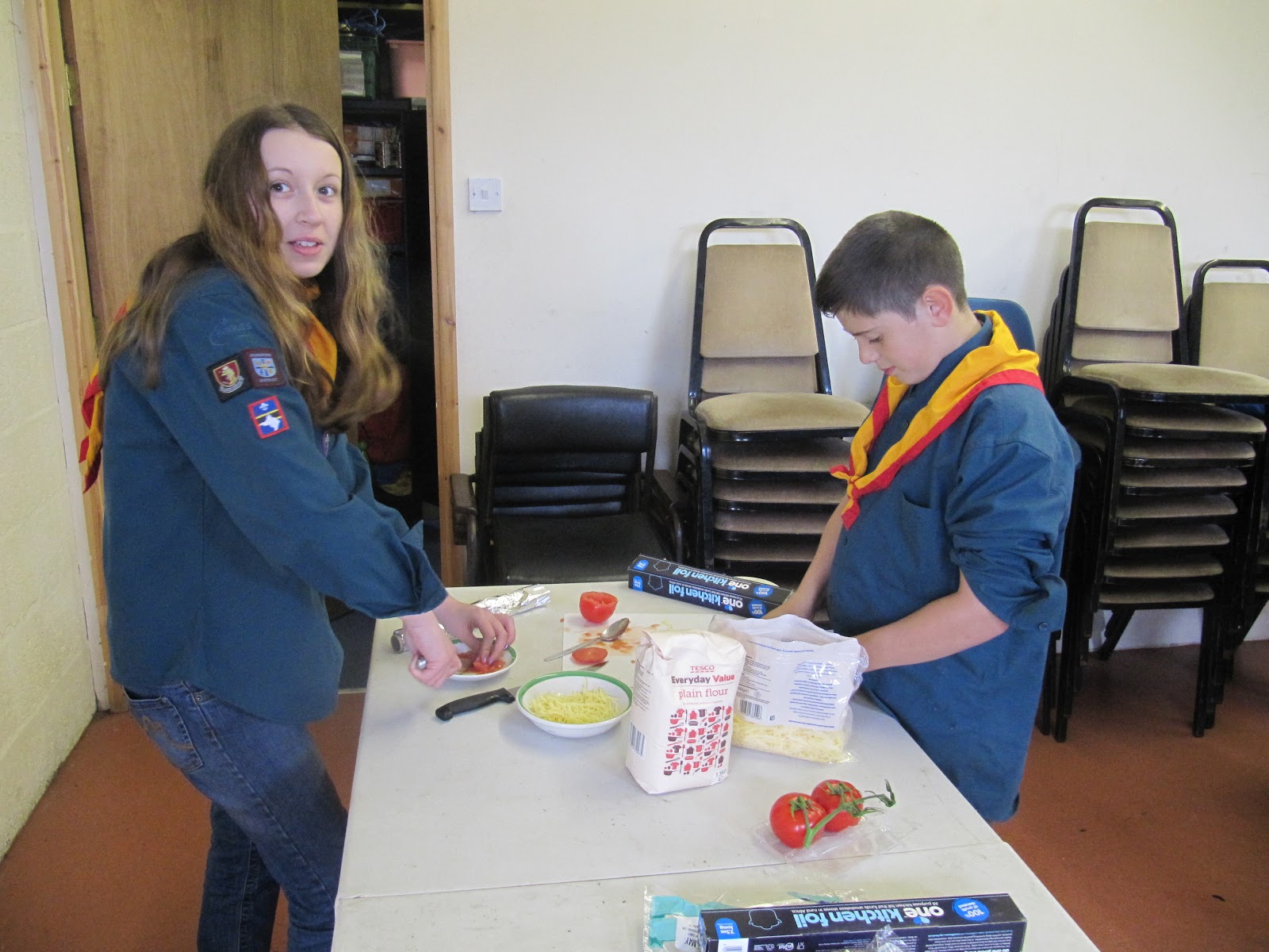 1st Meriden Scouts: Backwoods Cooking