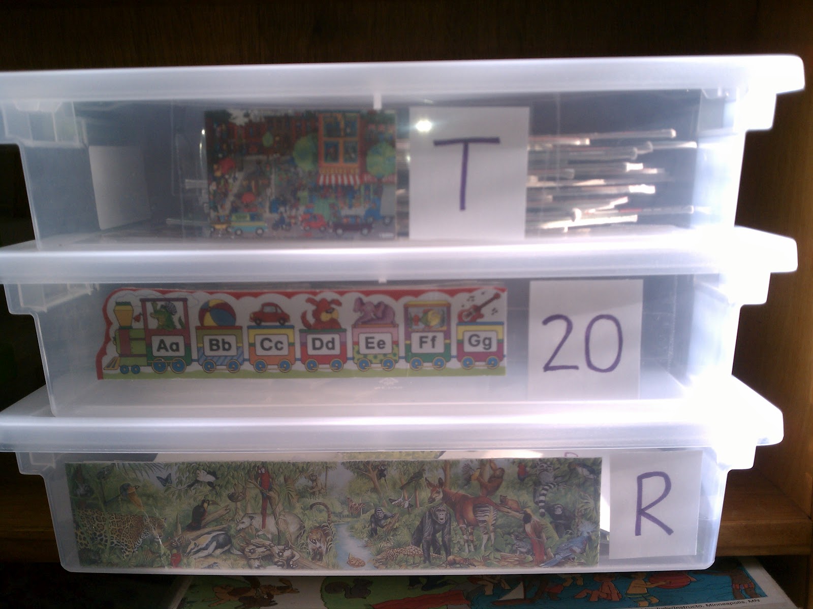 Living the Teaching Life: Puzzle Organization