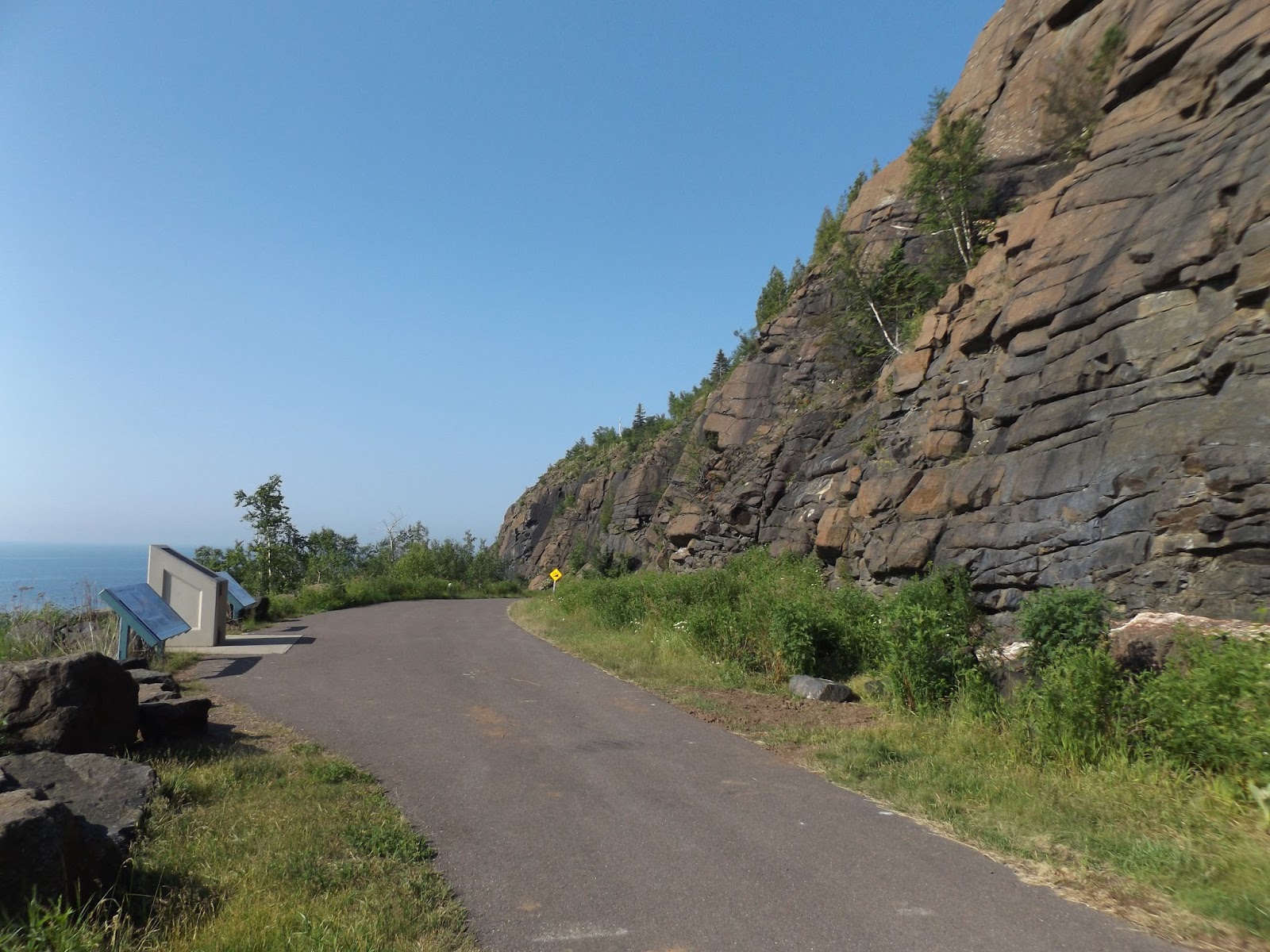 Day Hiking Trails: Trail traverses highest bluff rising out of Lake ...