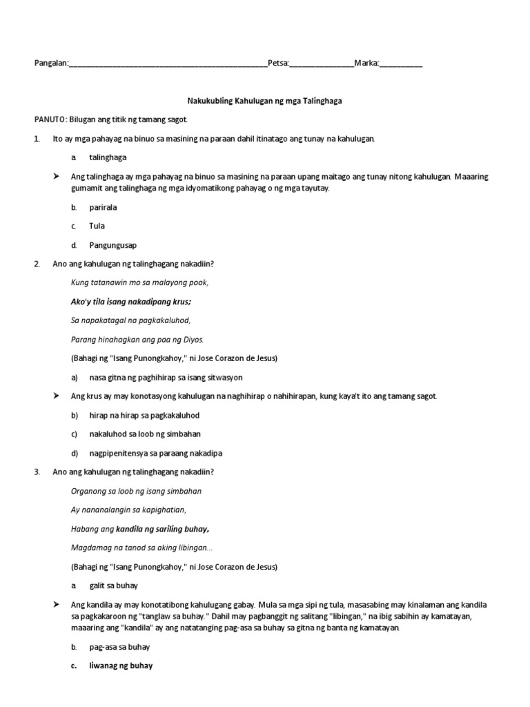 idyomatikong pahayag - philippin news collections