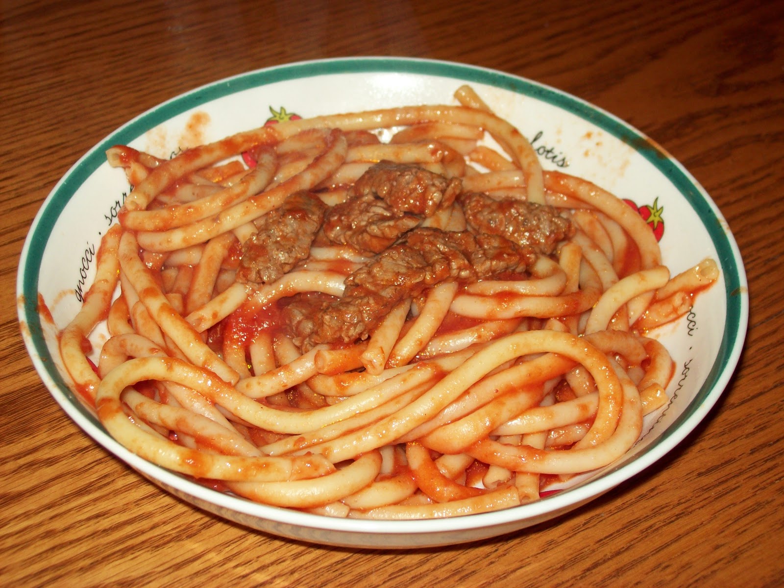 Manger avec Mo: Macaroni long de mamie (ma maman)