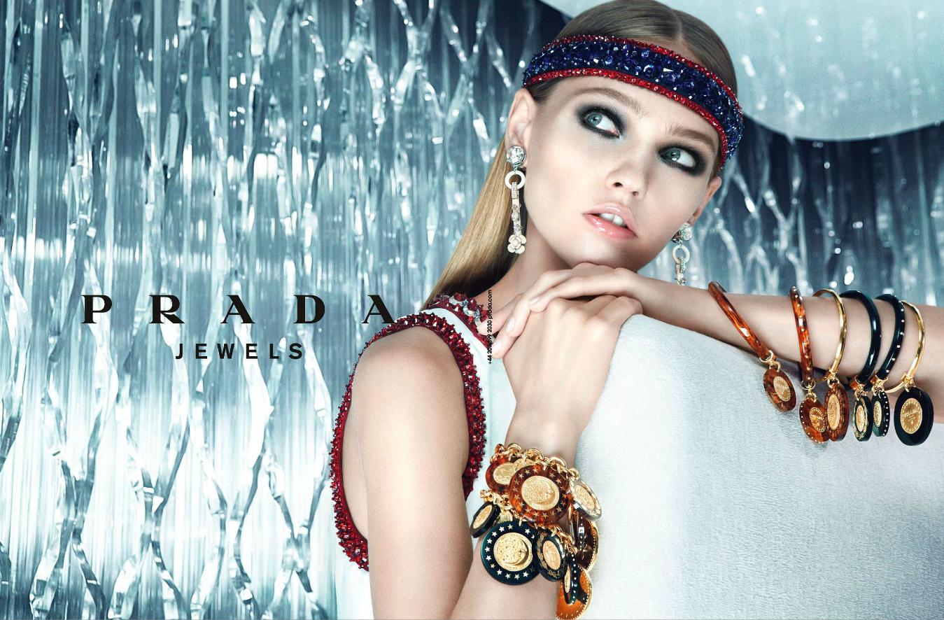Ad Campaign: Prada Resort 2013: Sasha Pivovarova by Steven Meisel